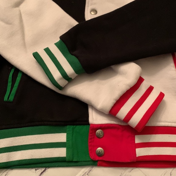 ranboo | Jackets & Coats | Multicolor Letterman Bomber Ranboo Varsity Jacket | Poshmark